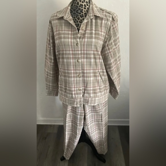 Alfred Dunner | Pants & Jumpsuits | Alfed Dunner Pant Suit Size M 2 ...